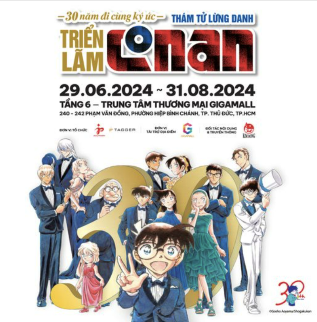 30 Years of Detective Conan Exhibition - CleverAds